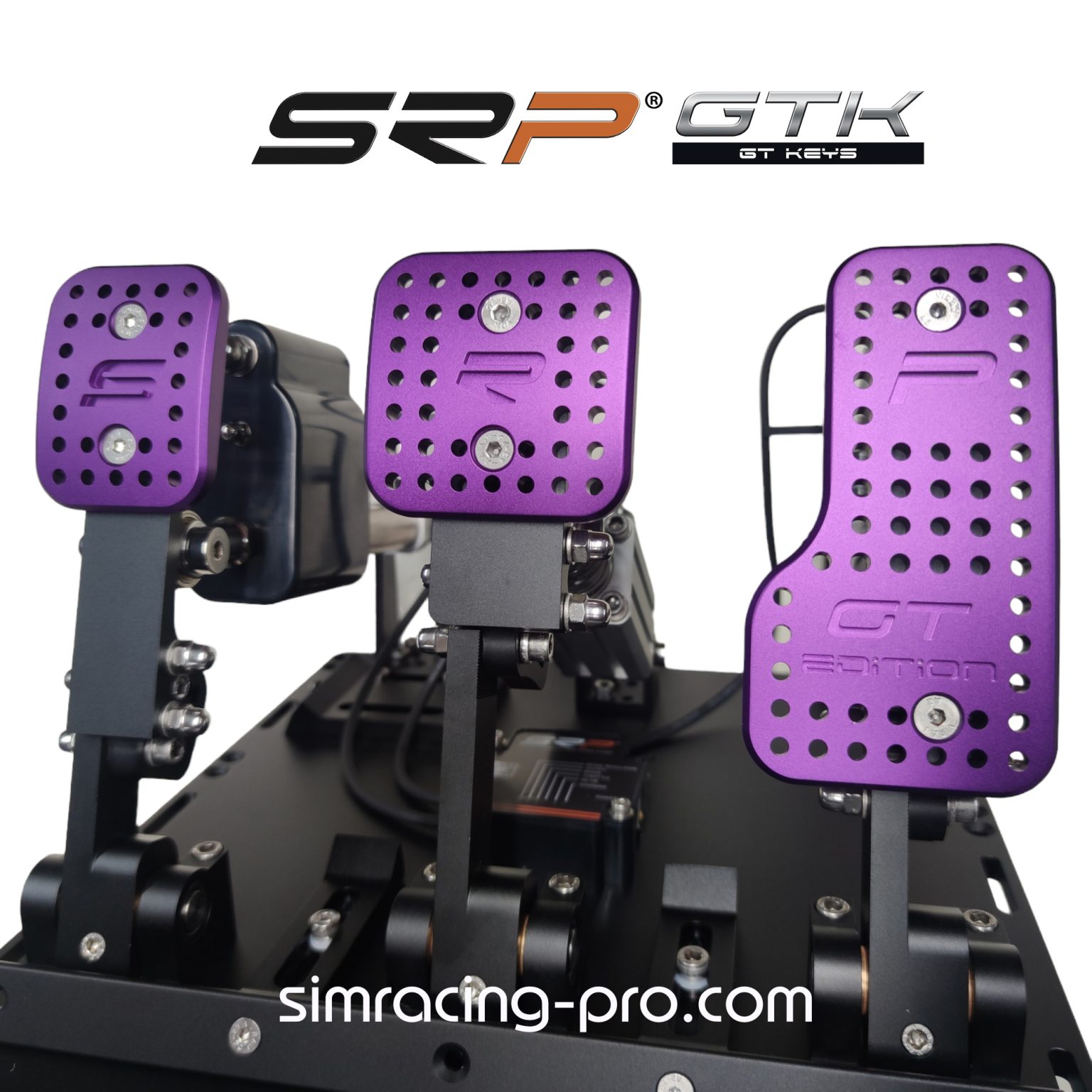 SRP-GT KEYS PURPLE – SRP | Sim Racing Pedals