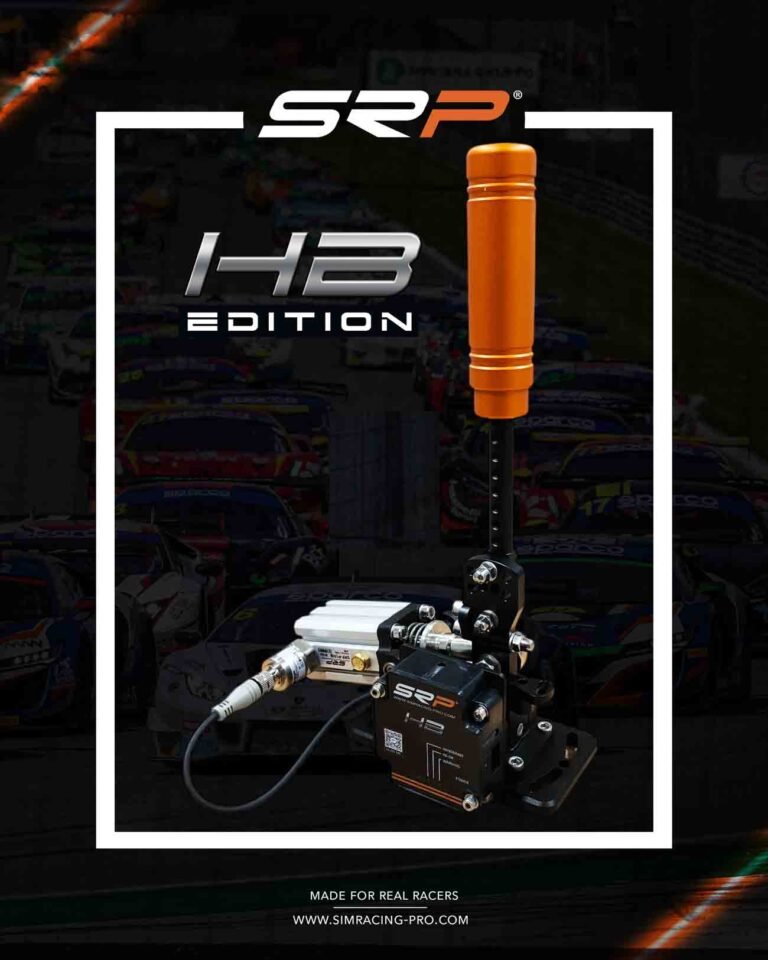 SRP® Pneumatic Sim Racing Handbrake | Rally & Drift